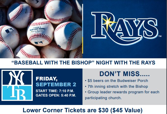 Baseball With the Bishop - Tickets on Sale Now - Holy Innocents ...