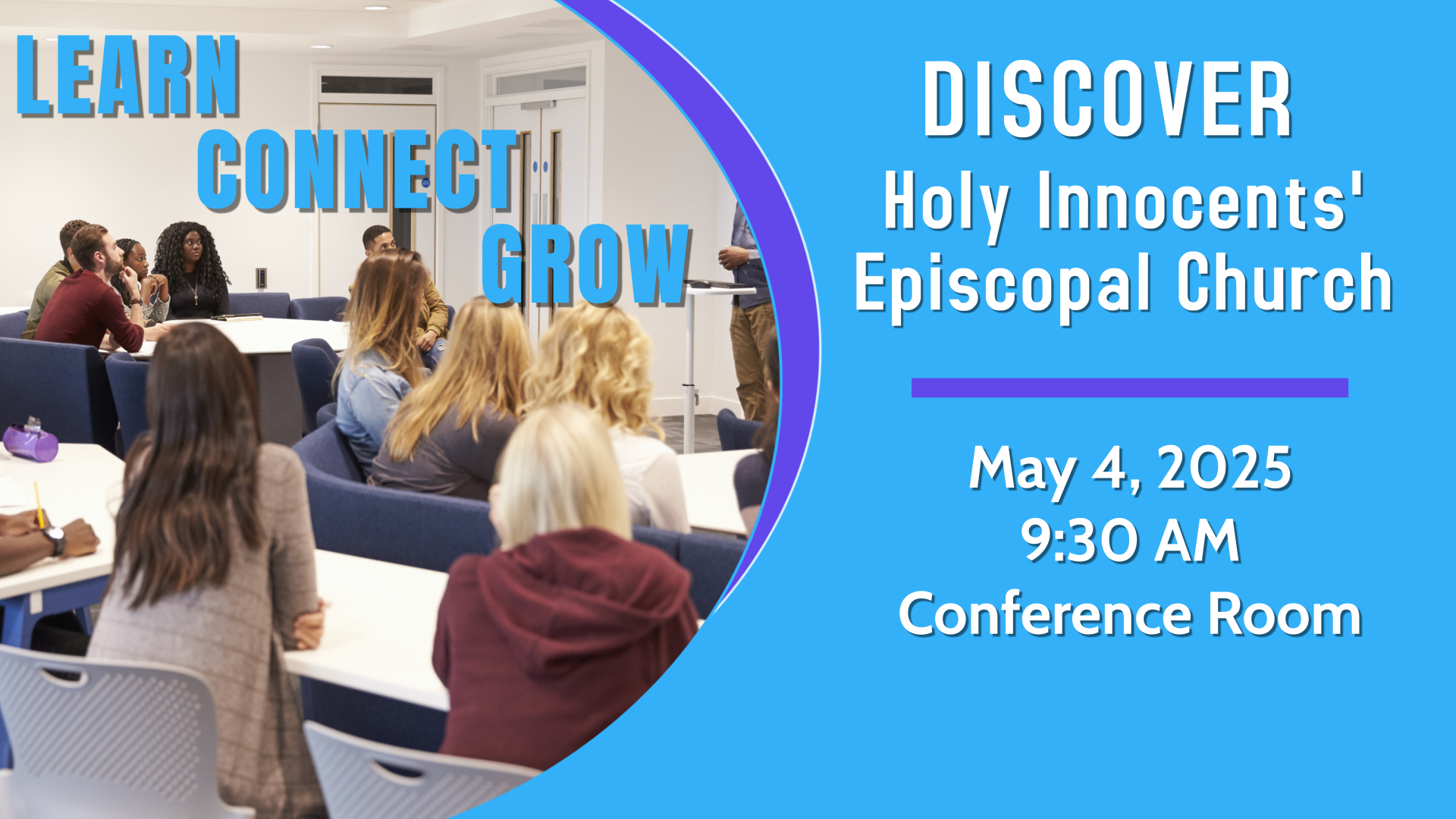 Discover Holy Innocents' May 4th 9:30 a.m. - Holy Innocents' Episcopal ...