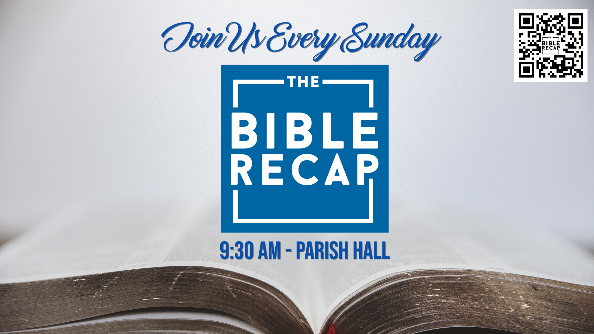 The Bible Recap - A Bible Reading Journey - Holy Innocents' Episcopal ...