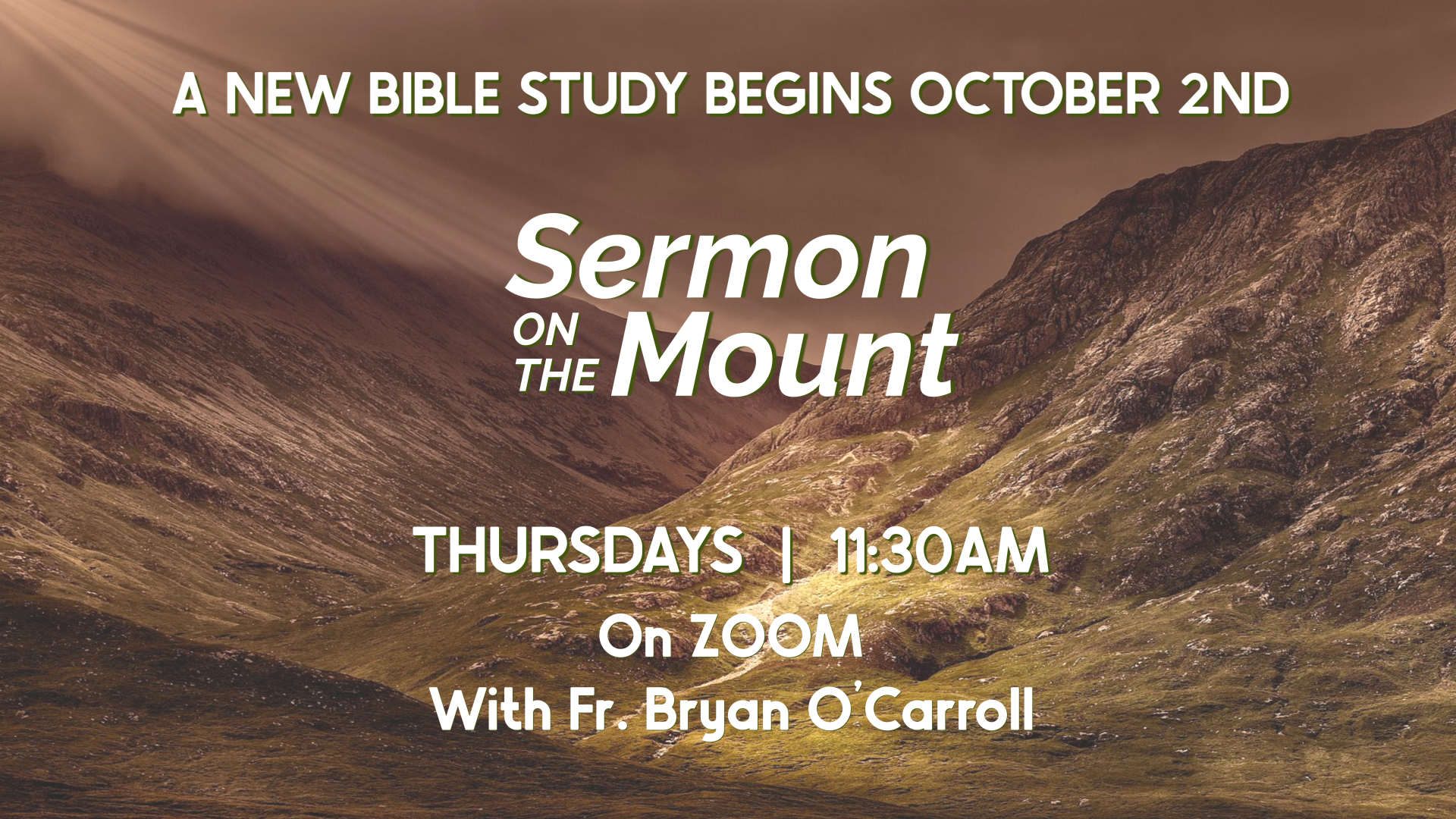 Thursday Morning Bible Study - Holy Innocents' Episcopal Church